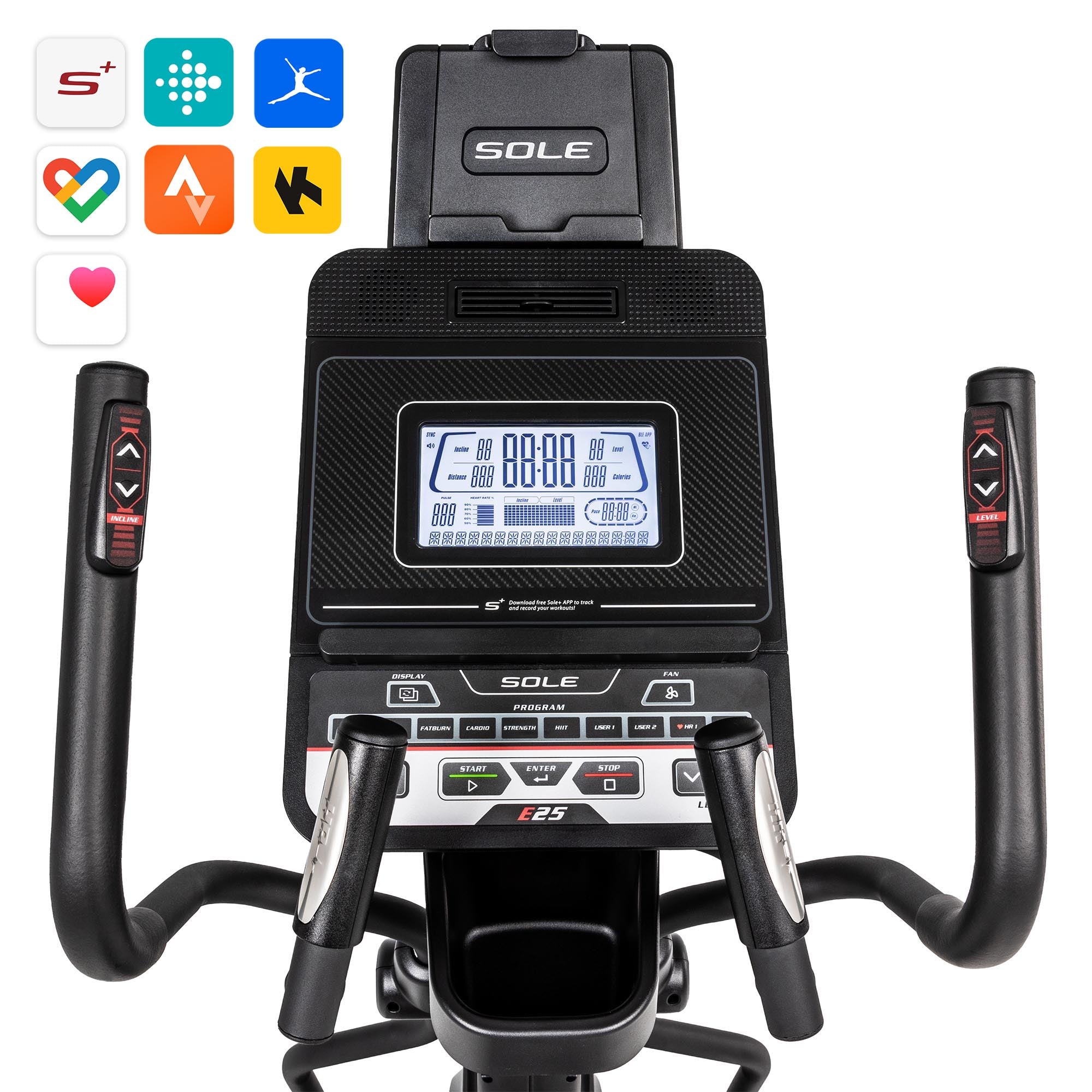 Sole Fitness E25 Elliptical Cross Trainer